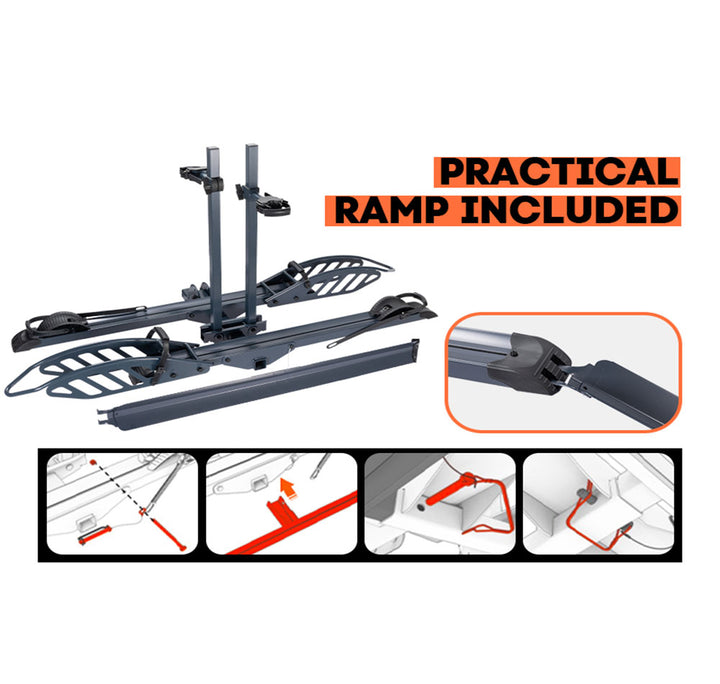 CRAVOT CyberRack E2 Hitch Bike Rack