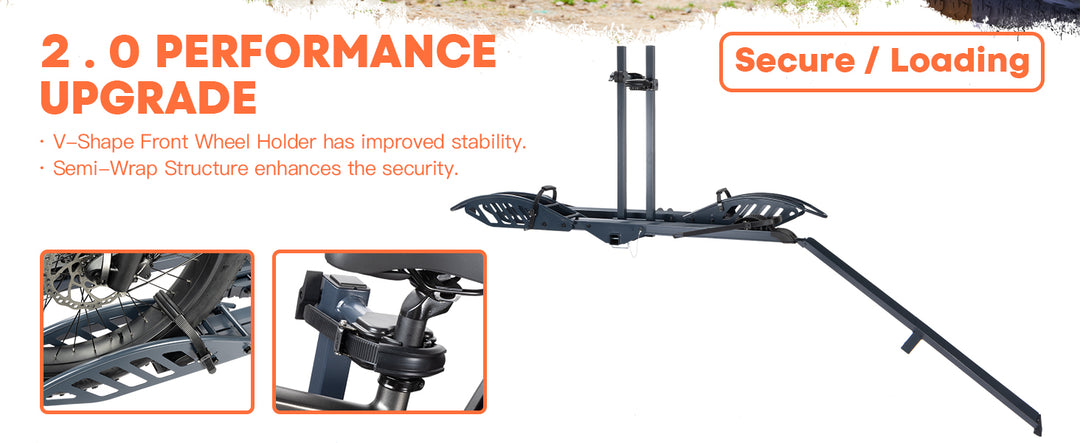 CRAVOT CyberRack E2 Hitch Bike Rack