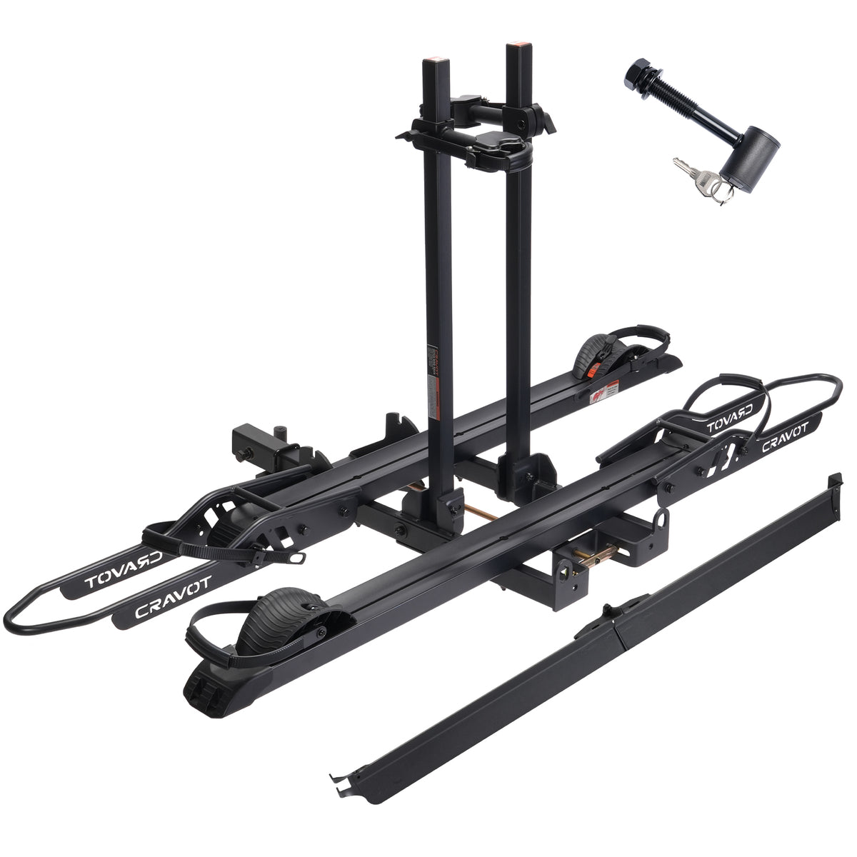 CRAVOT CyberRack S2 Hitch Bike Rack, 2’’ Receiver, 300 LBS Capacity