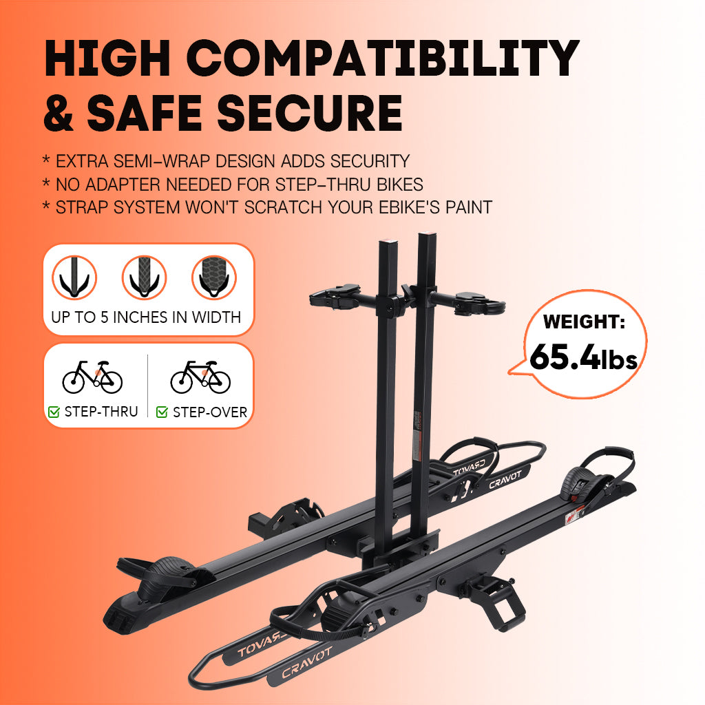 CRAVOT CyberRack E2 PLUS Hitch Bike Rack | Canada